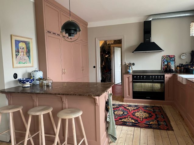 Elaines och Dennis rosa kök - LADY Inspirationsblogg